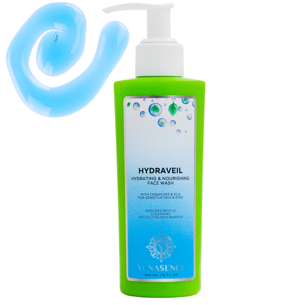 Hydrating Face Wash with Ceramides & Silk - Yunasence HYDRAVEIL – YUNASENCE
