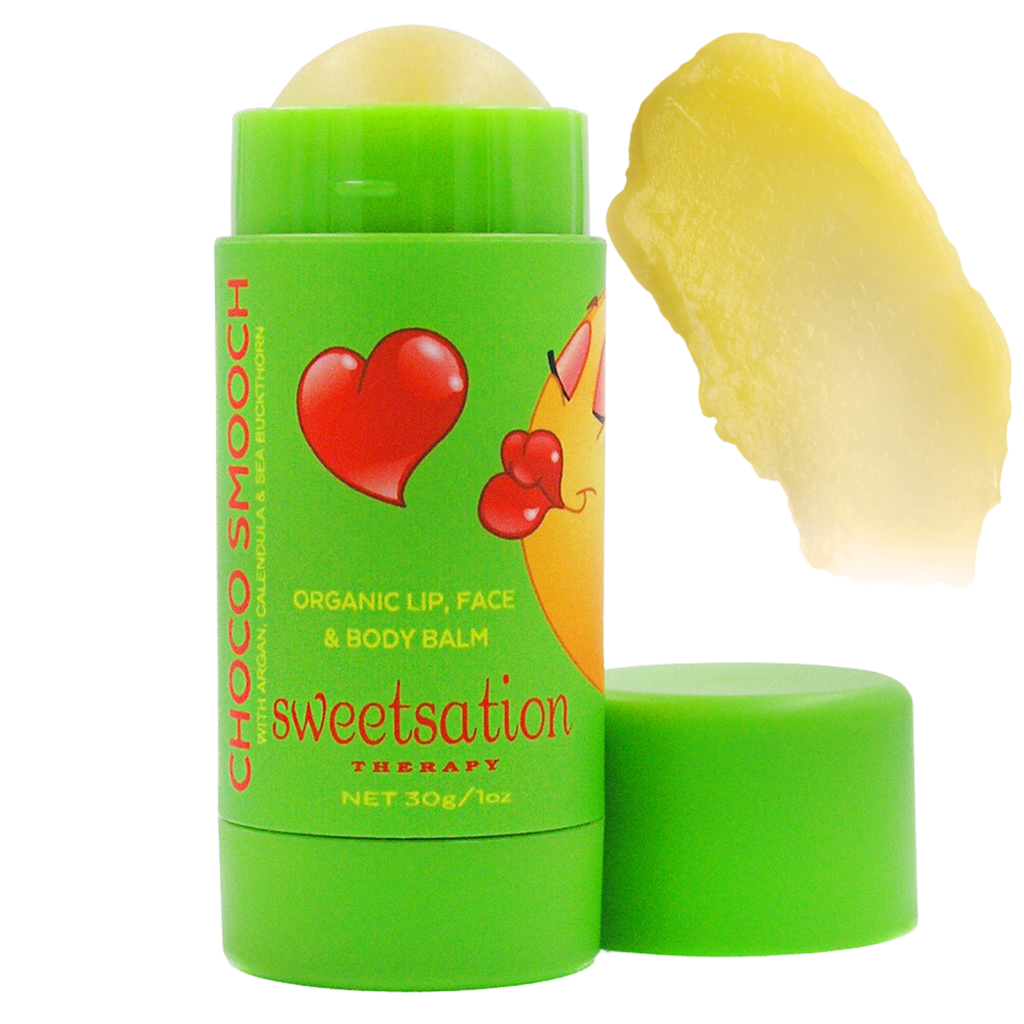 Yunasence Choco Smooch Organic natural Baby Lip & Face Balm, with Argan ...